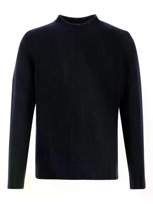 Fedeli Cashmere-silk Mock-neck Sweater