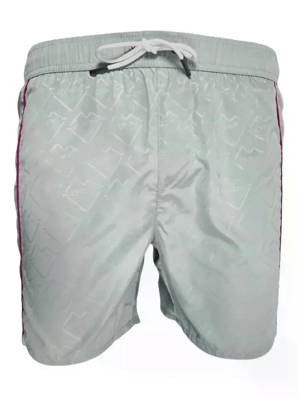 Iceberg Logo-pattern Swim Shorts