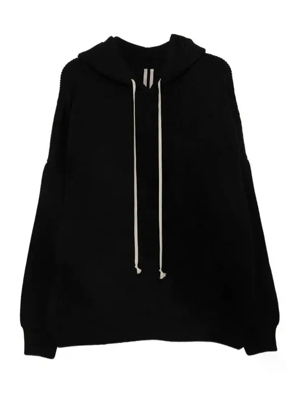 Rick Owens Hun Hoodie - Black