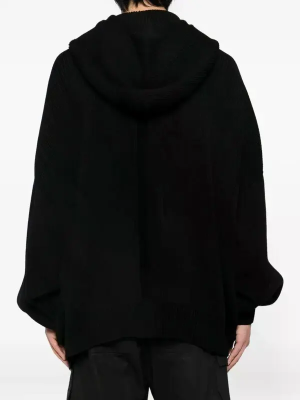Rick Owens Hun Hoodie - Black