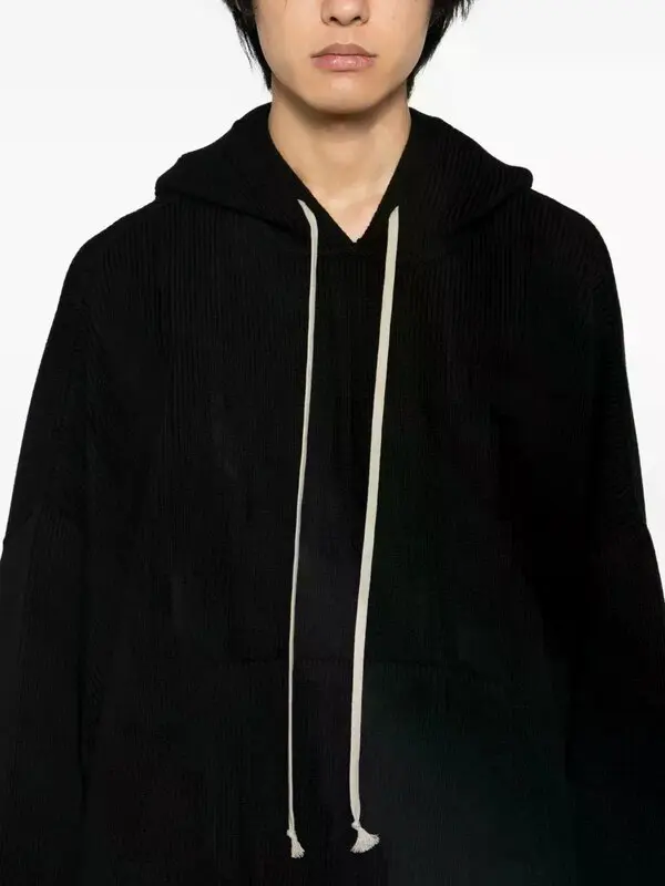 Rick Owens Hun Hoodie - Black