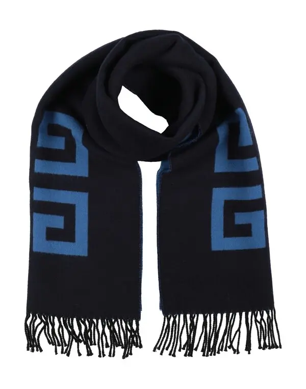 Givenchy Scarf Midnight Virgin Wool - Blue