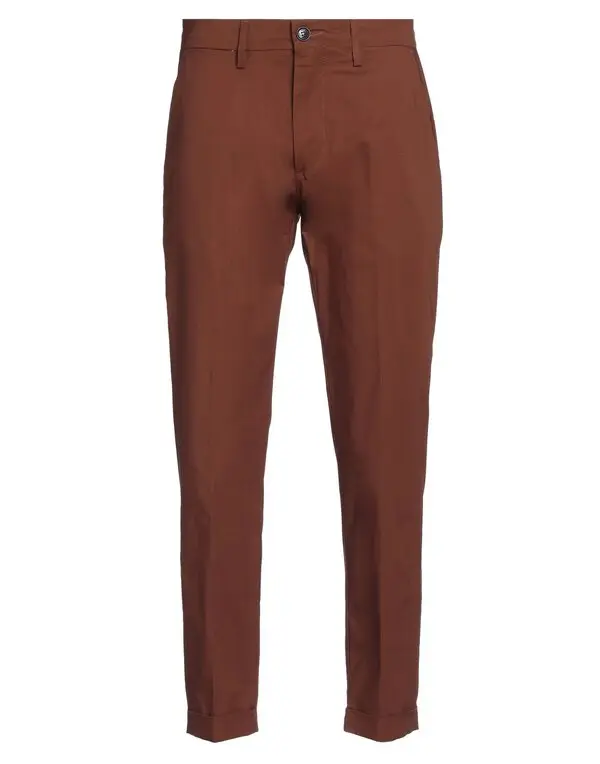 LIU •JO MAN Tapered Chino Pants - Brown