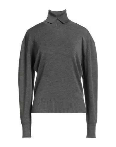 Burberry Turtleneck Wool Sweater - Grey