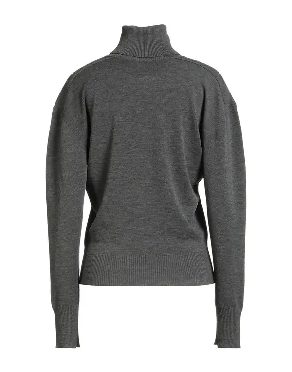 Burberry Turtleneck Wool Sweater - Grey