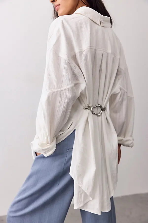 Free People Gather Round Cinch Pin - Silver
