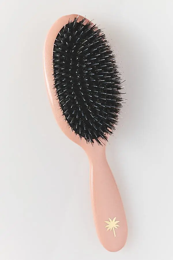 FAN PALM Medium Hair Brush - Blush
