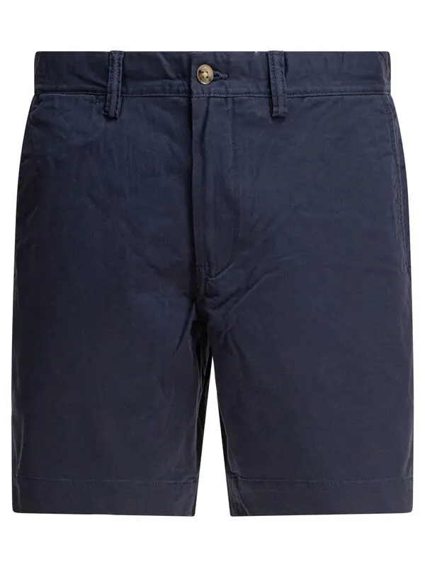 Ralph Lauren Straight Fit Stretch Chino Shorts - Blue