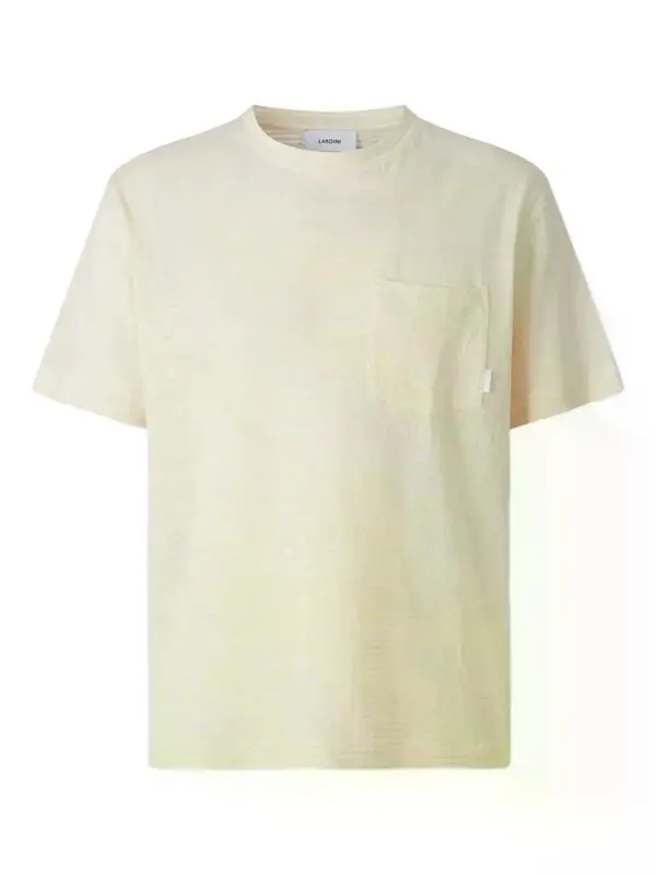 LARDINI Striped Pocketed T-shirt
