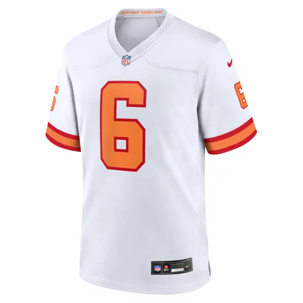 Nike Baker Mayfield Tampa Bay Buccaneers Nfl Game Jersey - White