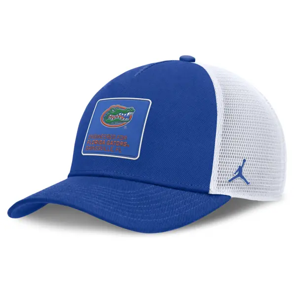 JORDAN Florida On-field Rise Engineered College Trucker Hat - Blue