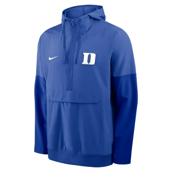 Nike Duke Anorak College 1/2-zip Hooded Jacket - Blue