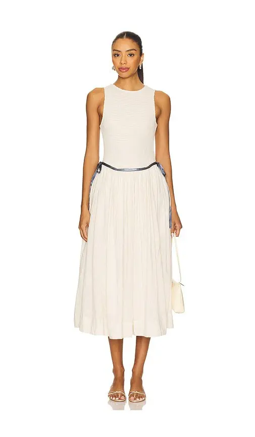 Free People Nightingale Solid Midi Dress