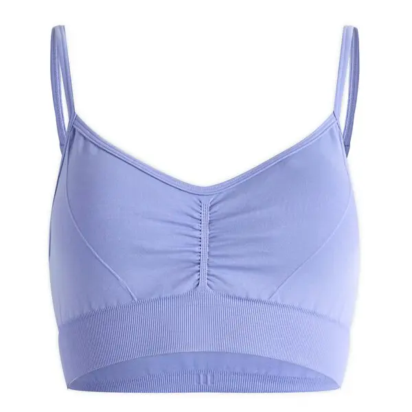 TALA Sculpt Seamless Ruched Bra Presented By - Aster Blue