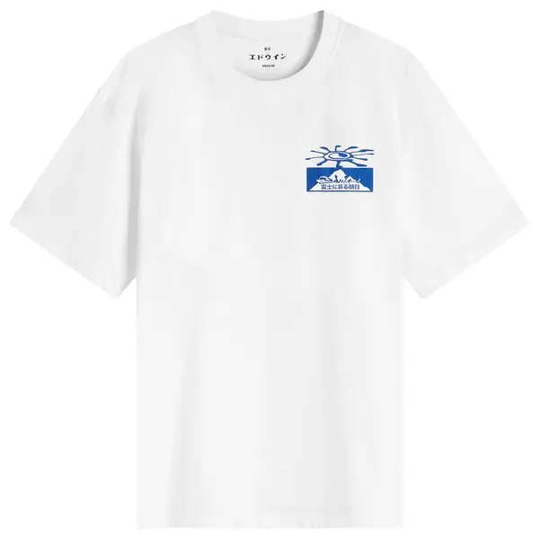 Edwin Mount Fuji Dusk T-shirt - White