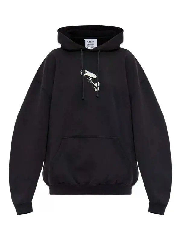 Vetements Camera-print Hooded Sweatshirt