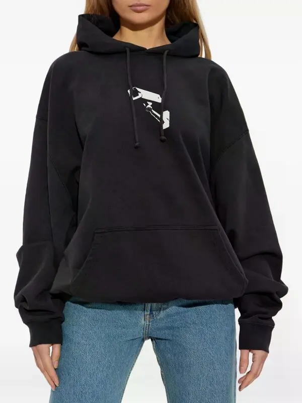 Vetements Camera-print Hooded Sweatshirt