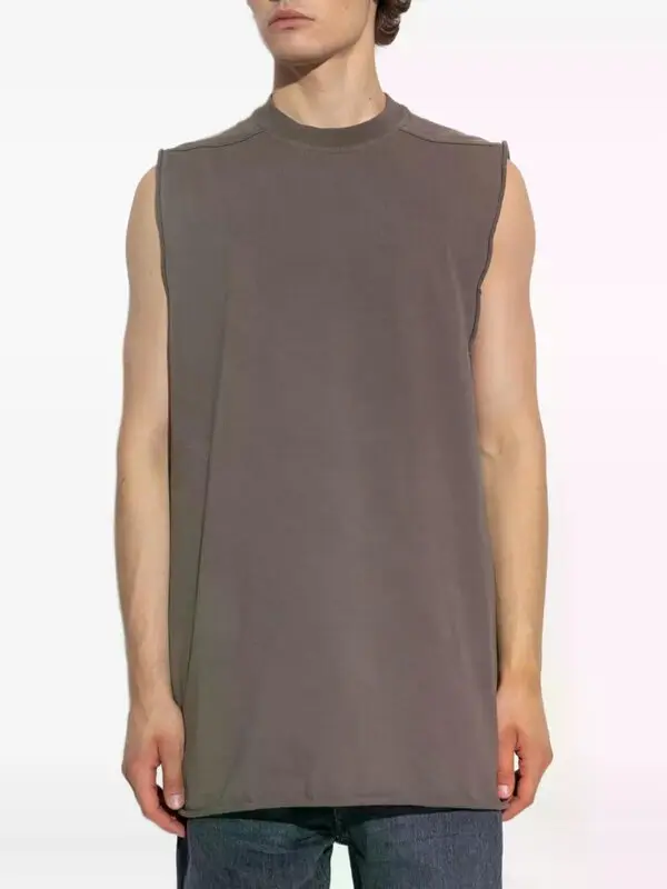 Rick Owens Raw-edge Sleeveless Vest