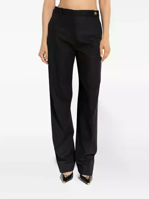 Versace Medusa Button Panel Trousers