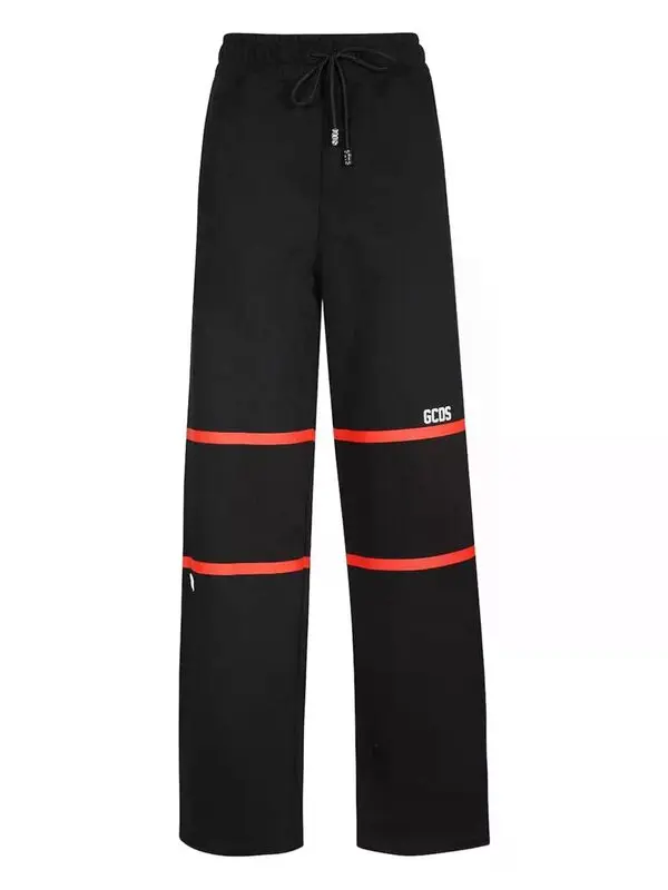 Gcds Logo-stripe Drawstring Trousers