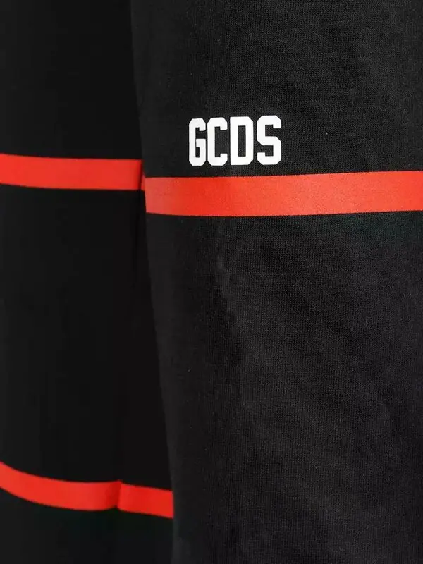 Gcds Logo-stripe Drawstring Trousers