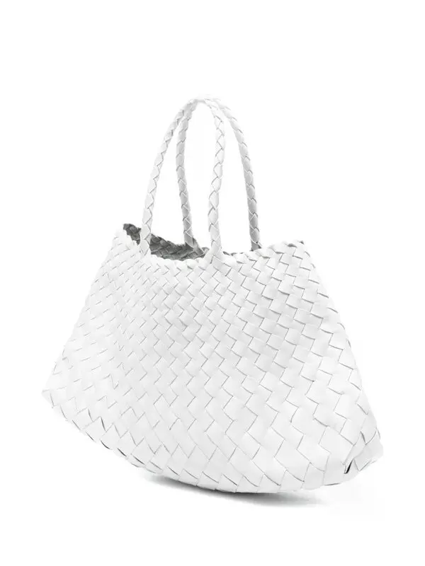 Dragon Diffusion Woven Leather Tote Bag