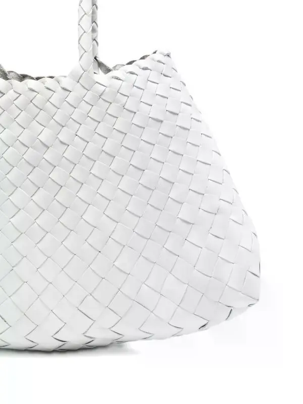 Dragon Diffusion Woven Leather Tote Bag