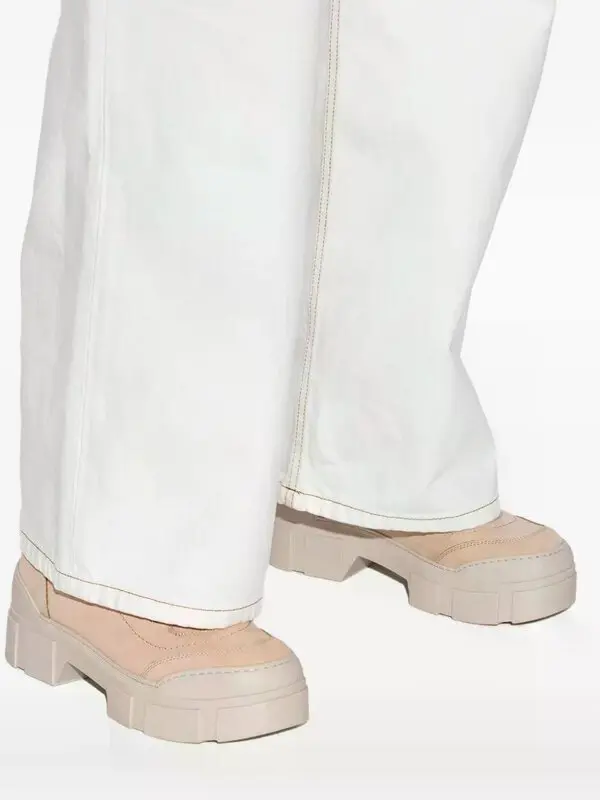 VIC MATIE Lace-up Padded Boots - Neutrals