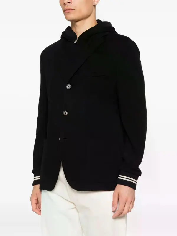 Eleventy Hooded Blazer