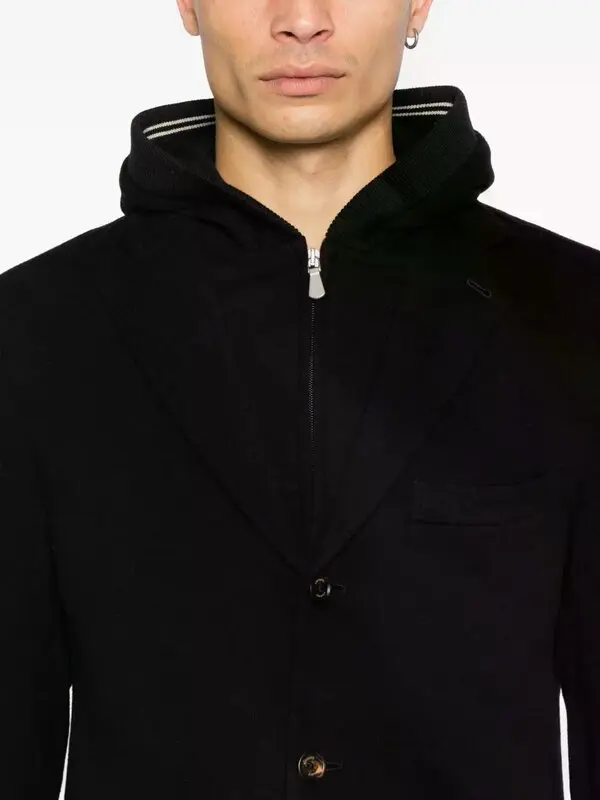 Eleventy Hooded Blazer