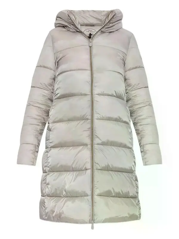 SAVE THE DUCK Logo-patch Padded Coat