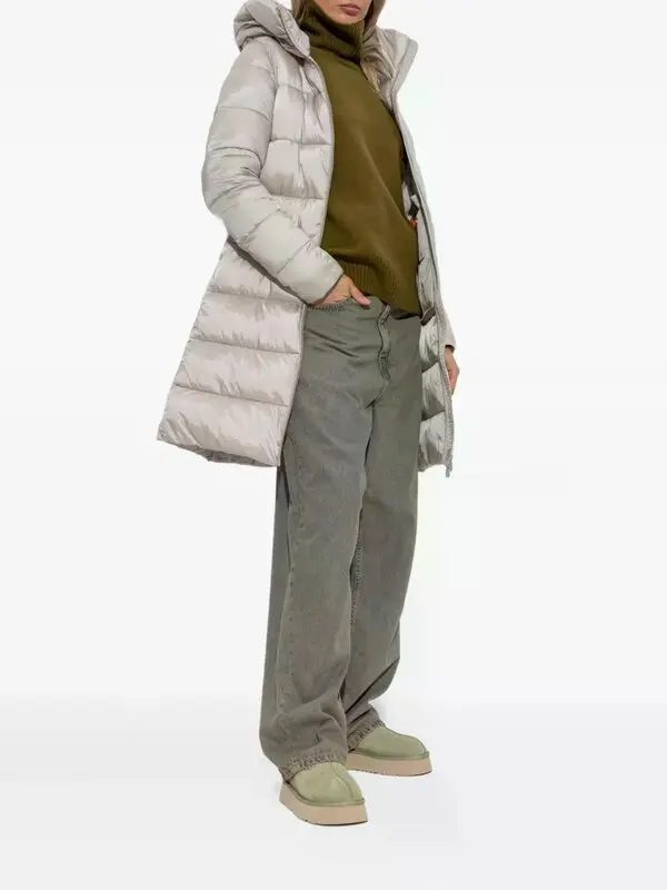 SAVE THE DUCK Logo-patch Padded Coat