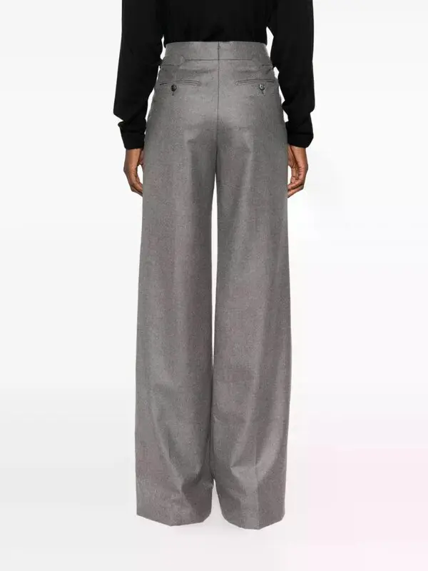 TOM FORD Pleated Front Trousers With Buckle Tabs