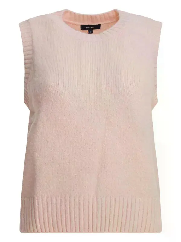Soeur Knitwear Top - Pink