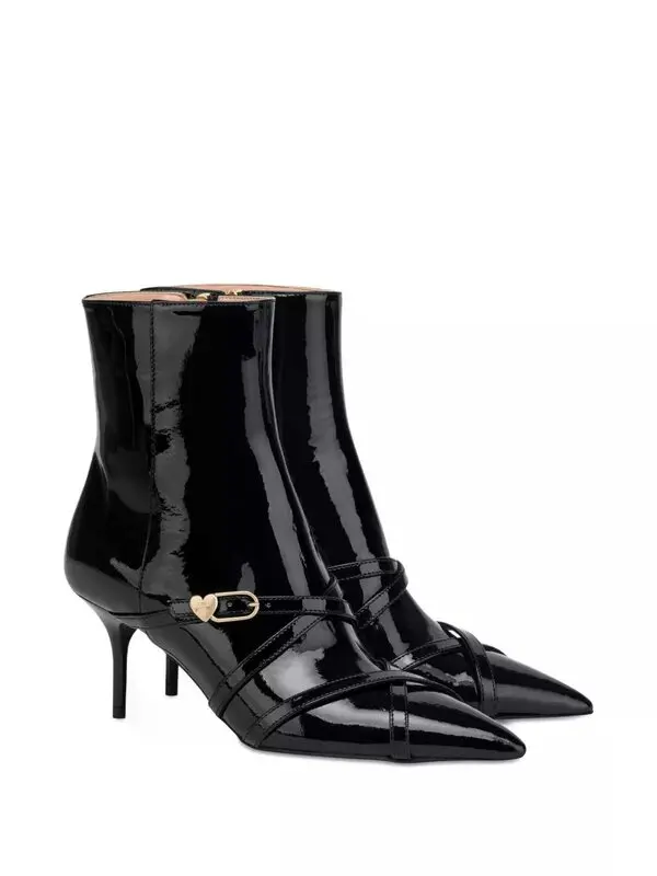 Moschino Pointed-toe Ankle Boots