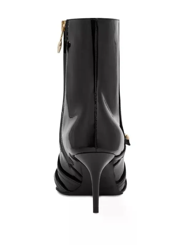 Moschino Pointed-toe Ankle Boots