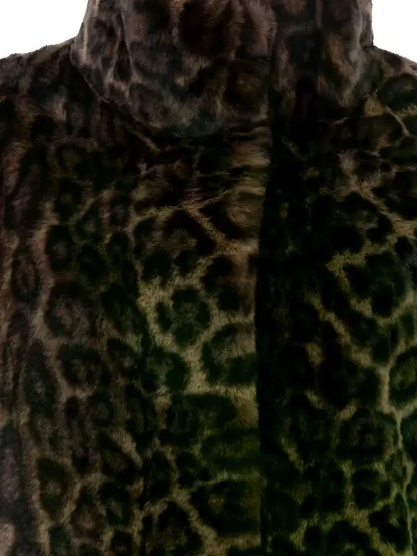 Apparis Leopard-pattern Coat