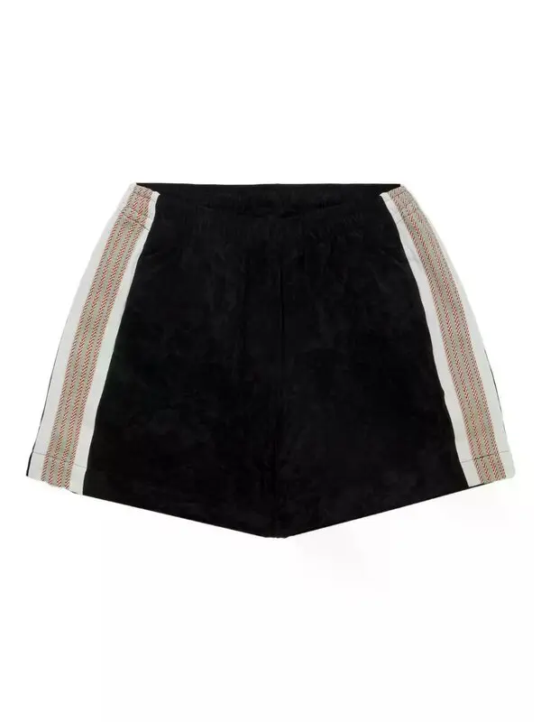 SASQUATCHFABRIX Side-stripe Shorts - Black