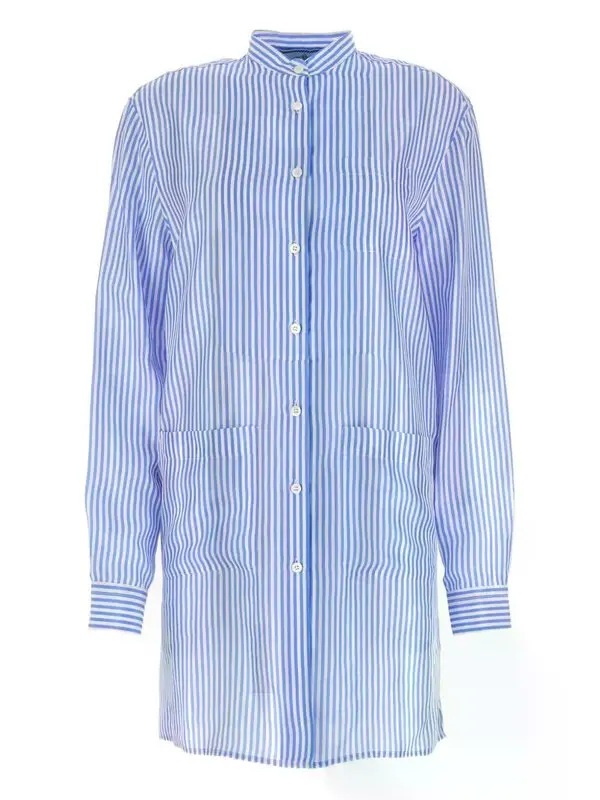 Prada Striped Silk Shirt