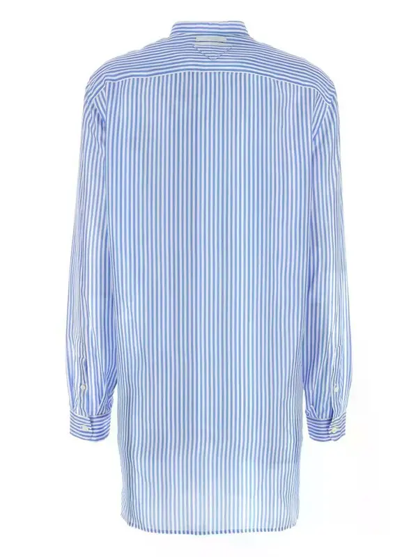 Prada Striped Silk Shirt