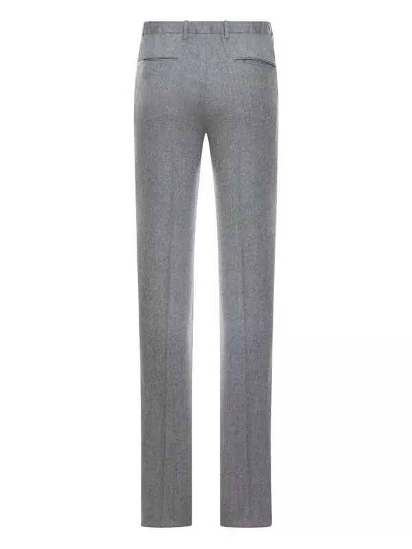 Incotex Wool Tailored Trousers - Grey
