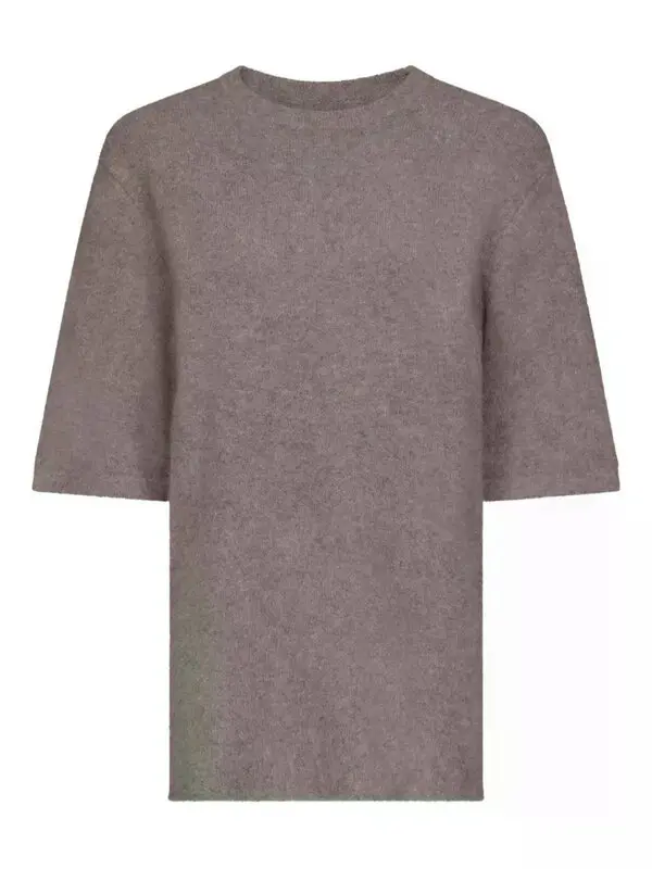 Loulou De Saison Short-sleeve Sweater - Brown