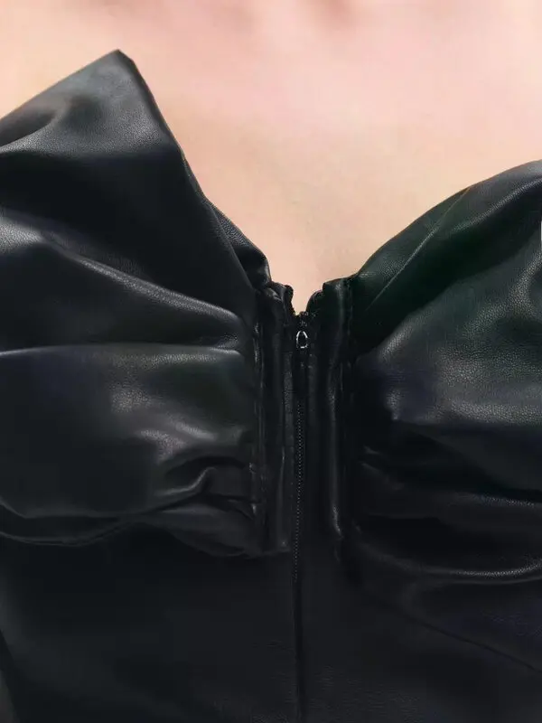 LIKA Bow-detail Corset Bodysuit