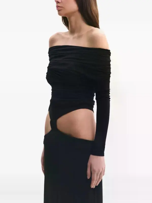 LIKA Off-shoulder Draped Top