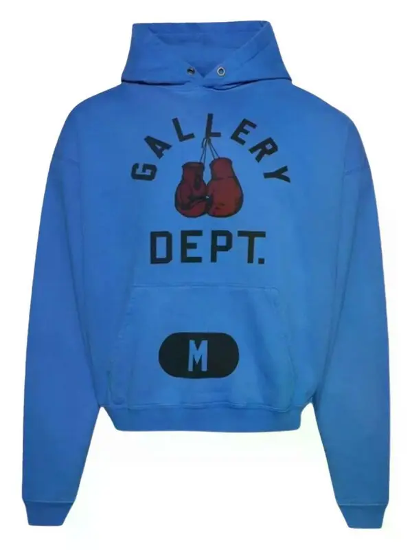 GALLERY DEPT. Boxing Gloves Graphic Hoodie - Blue