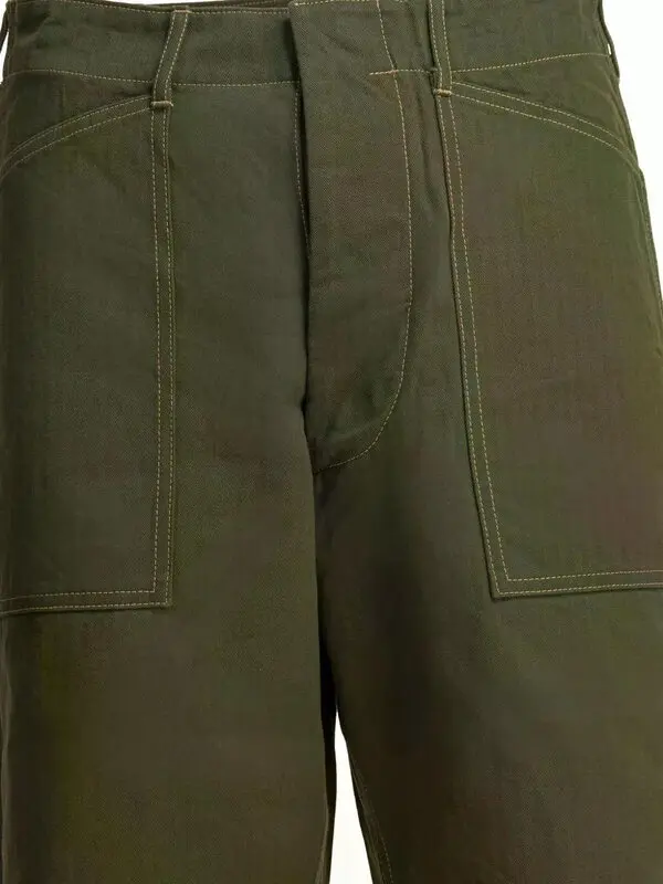 BUZZ RICKSON'S Patch-pocket Cotton Trousers