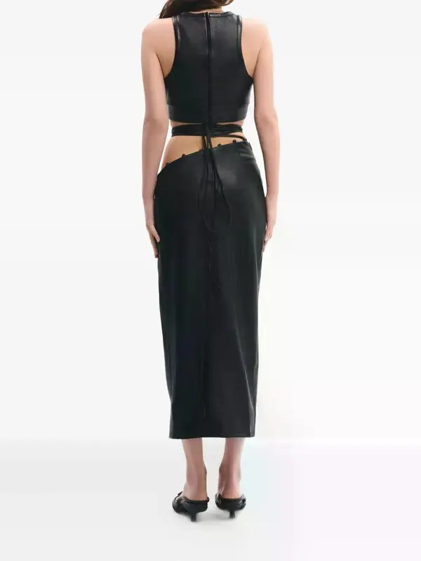LIKA Midi Wrap Skirt - Black