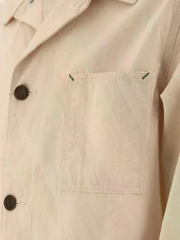 SUGAR CANE JEANS Patch-pockets Shirt Jacket