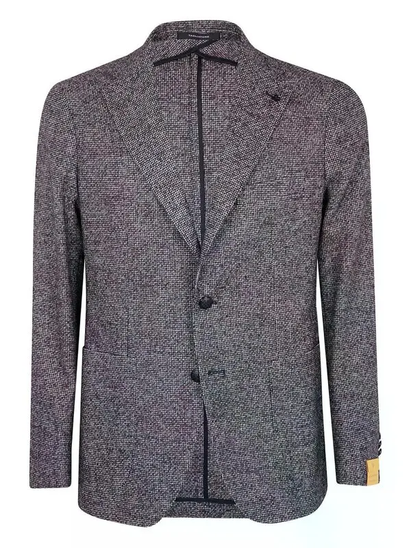 Tagliatore Textured Wool Blazer