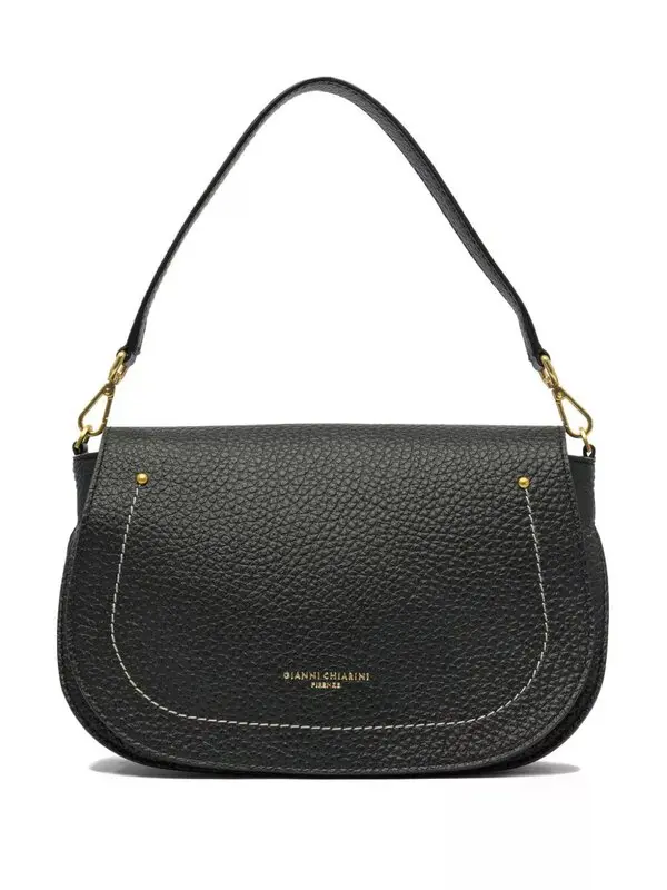 GIANNI CHIARINI Brooke Pebble-leather Shoulder Bag
